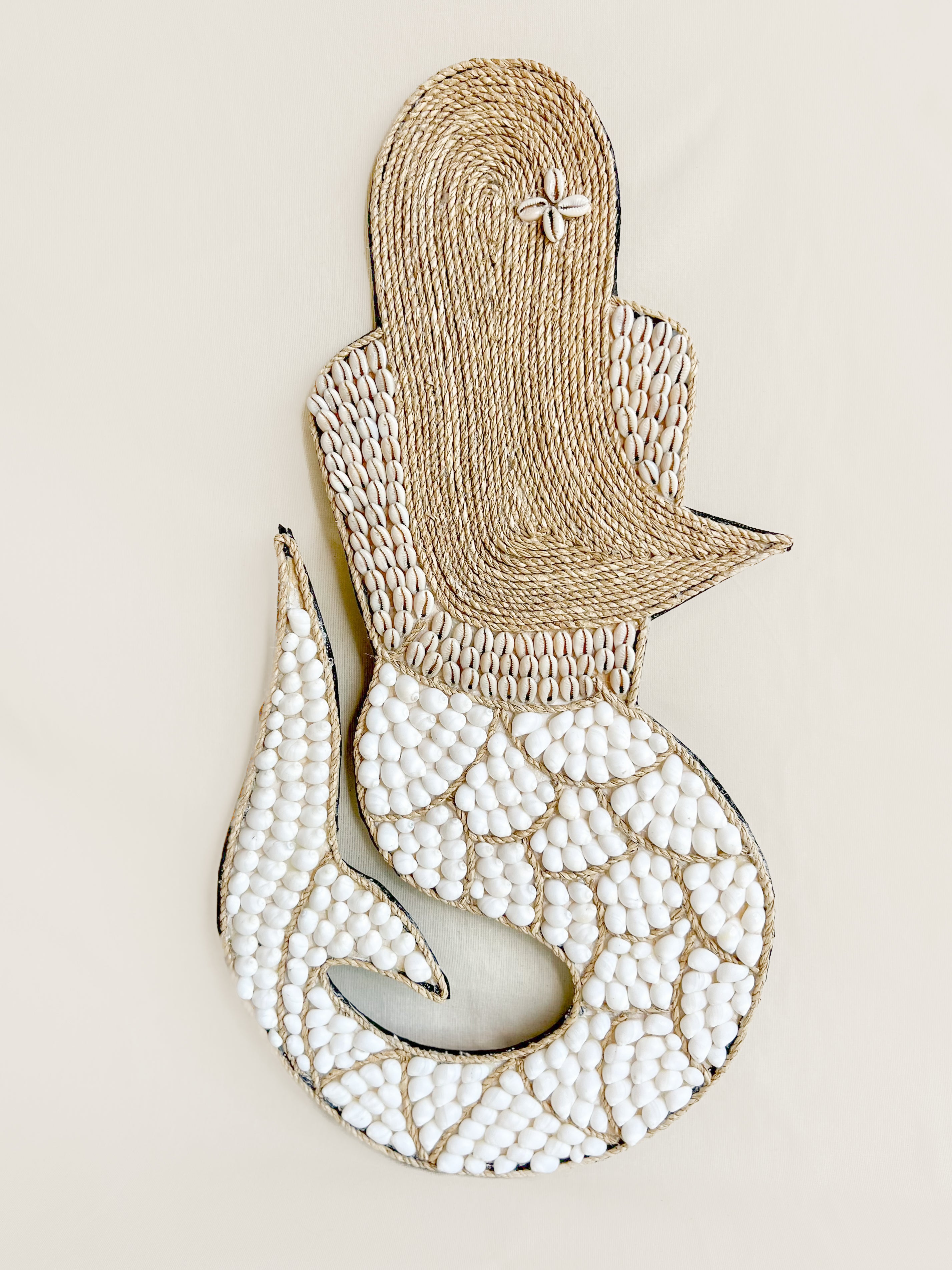 Handmade Shell Mermaid - Conch & Cowrie Shells – BaliaLiving